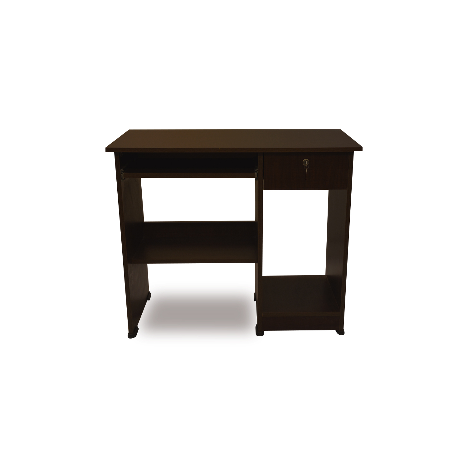 GURU CT-02 Computer Table|36X18X30|Wenge||Computer/Study Table
