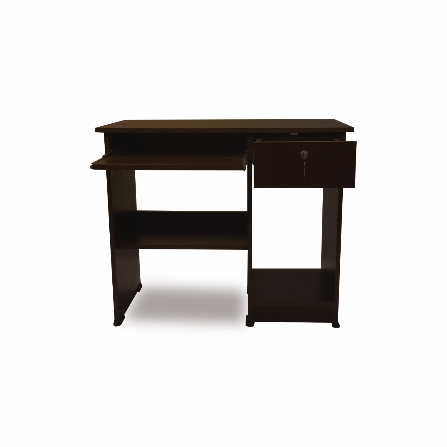 GURU CT-02 Computer Table|36X18X30|Wenge||Computer/Study Table