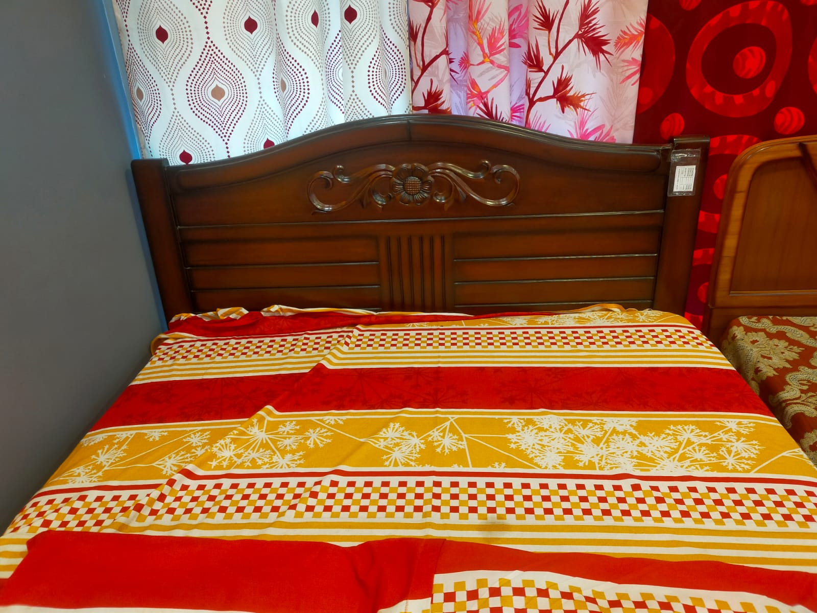 BD-15 Solid Teak wood cot Hydraulic Storage - Buy Storage Cot in Chennai | JFA Furniture