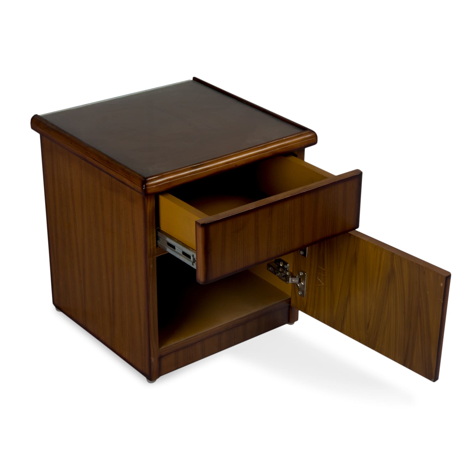 SAF-NS-03-OST Night stand with Glass | Furniture in Chennai Since 1937