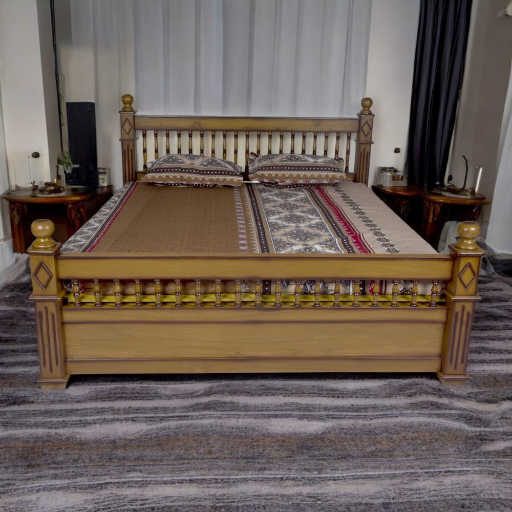 BD-18 Solid Teak wood cot Sliding Door - Furniture Showroom in Chennai ...