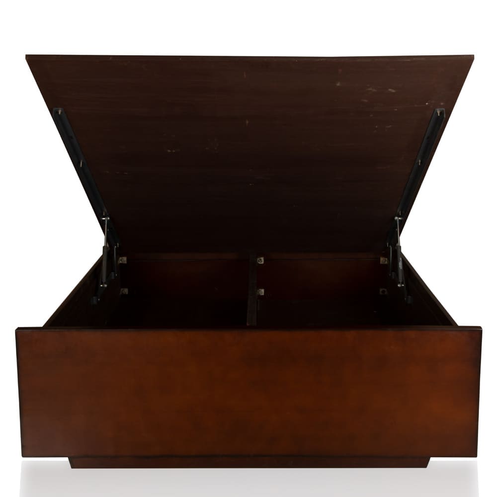 AKS BLUEBERRY Hydraulic Storage Cot |78X60|Walnut||Cot/Bed Set