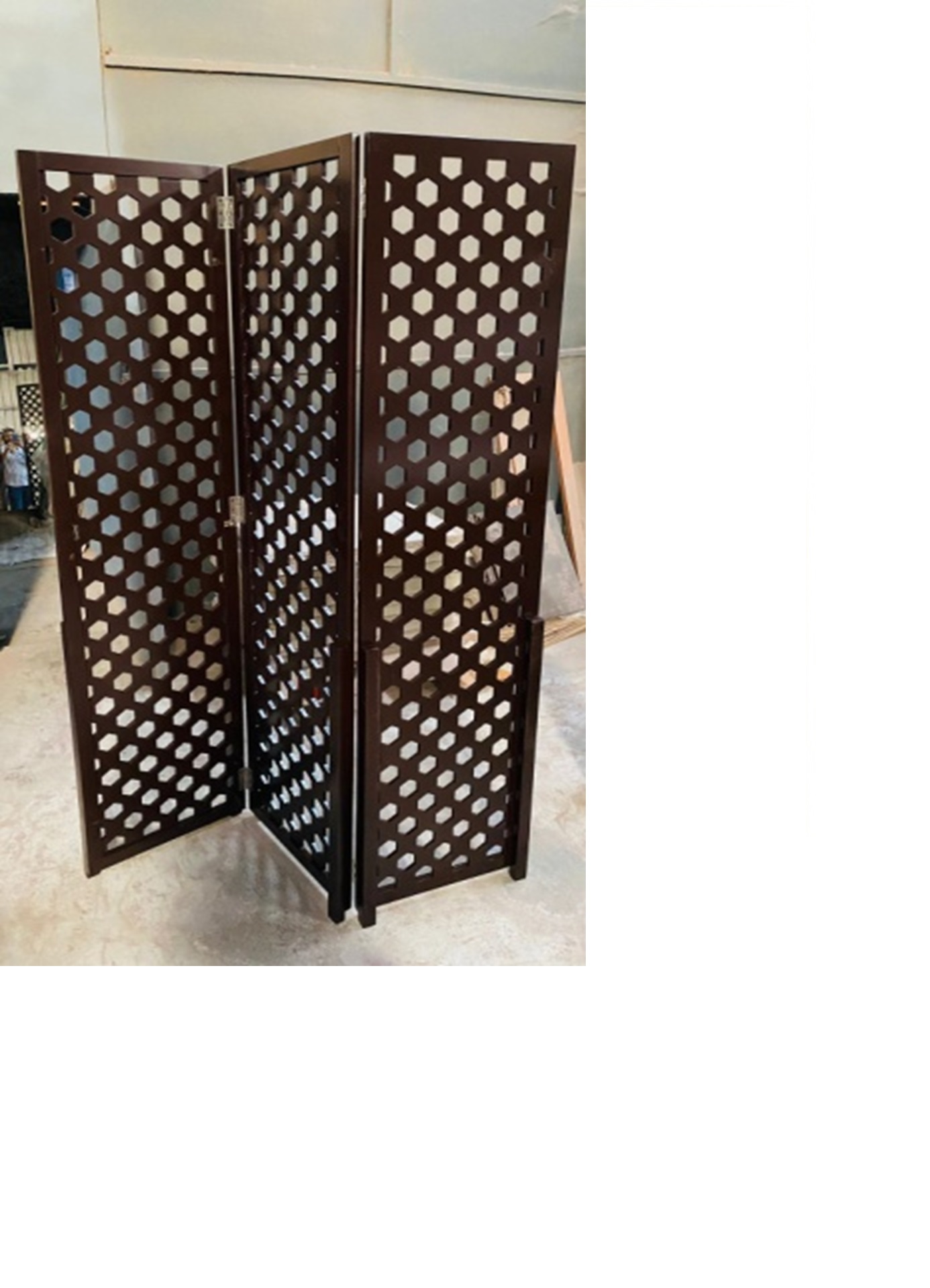 ILK DS-1 Divider Screen|20X72X11|Mahagony||Other
