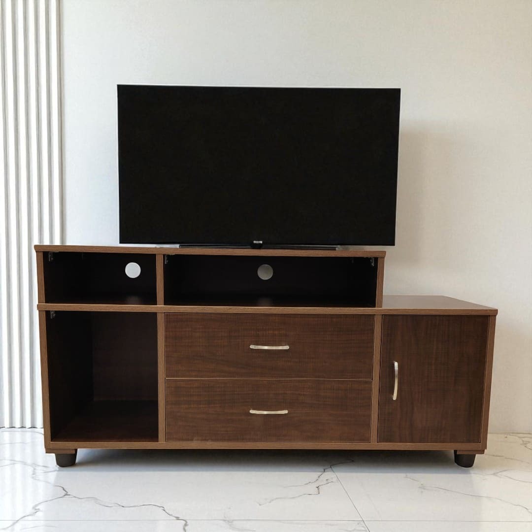 GURU LCD-05 Prima TV Stand|24HX48WX15D|Walnut||Tv Cabinet/Wall Unit