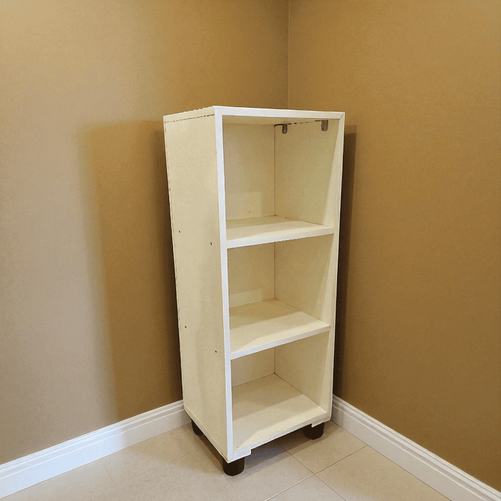 JFA 3 Step Cupboard||Half White||MP Cabinet