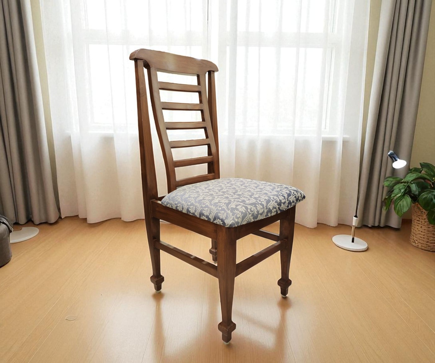 SAF-DC-SPN Teak wood Dining Chair | Buy Furniture in Chennai | JFA