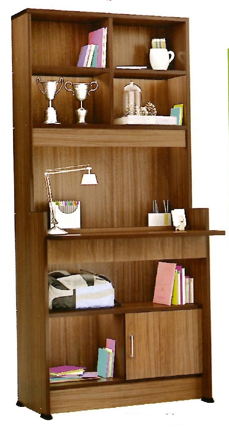 GURU ST-05 Log Study Table|30X15X72|Choco Maple||Computer/Study Table