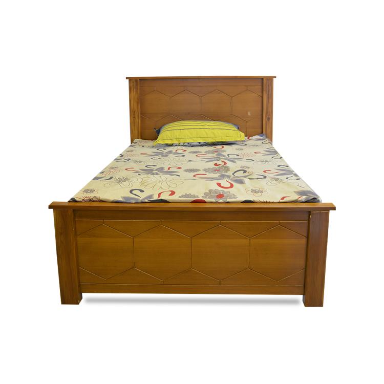 AKS Honey Comb Cot|78X60|Natural||Cot/Bed Set