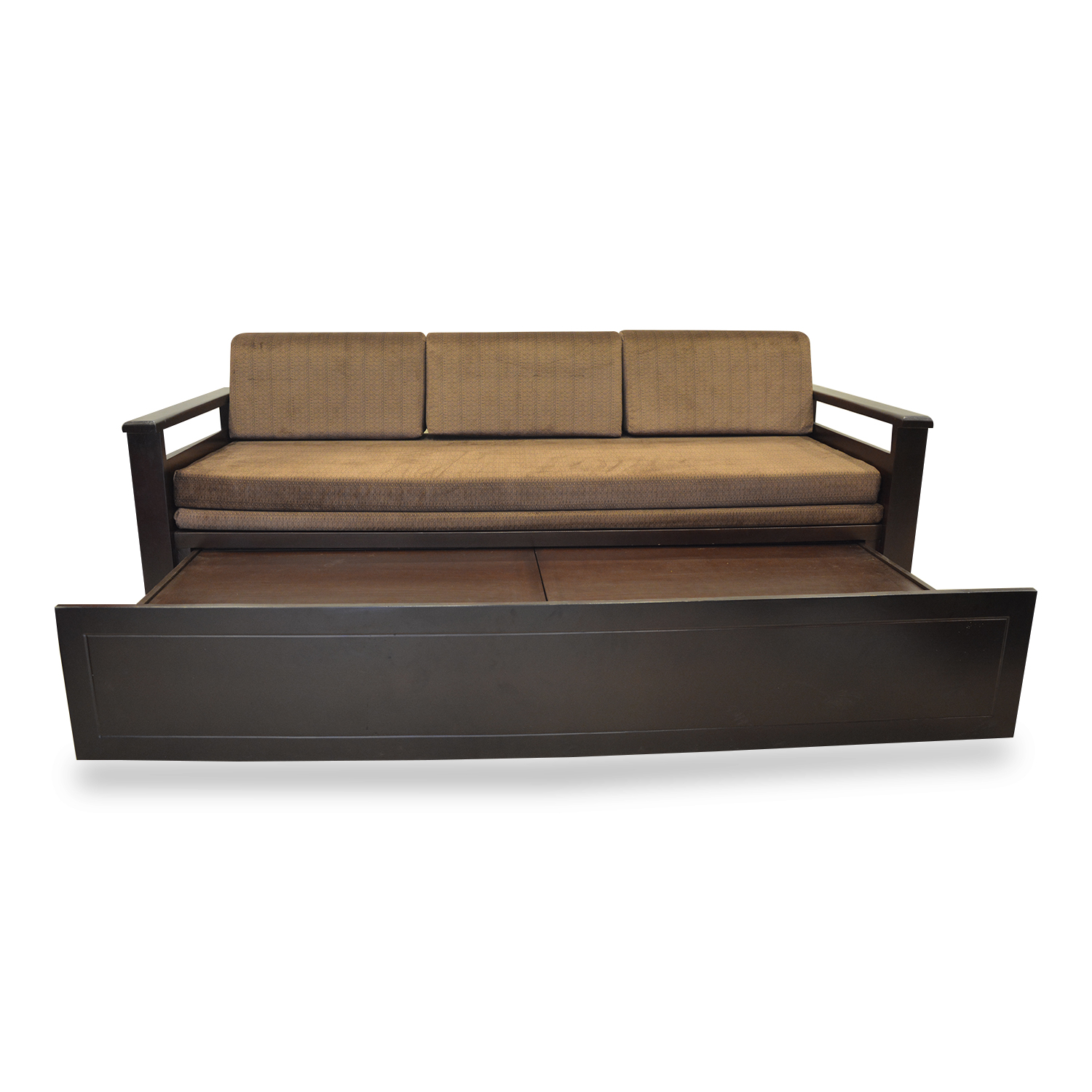 SCB-13 Solid Teak wood Sofa cum Bed - Wooden Bed with Storage | JFA ...