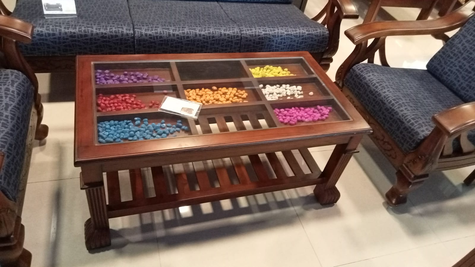 Sher Panja Center Table - Wooden Center Table | JFA.IN