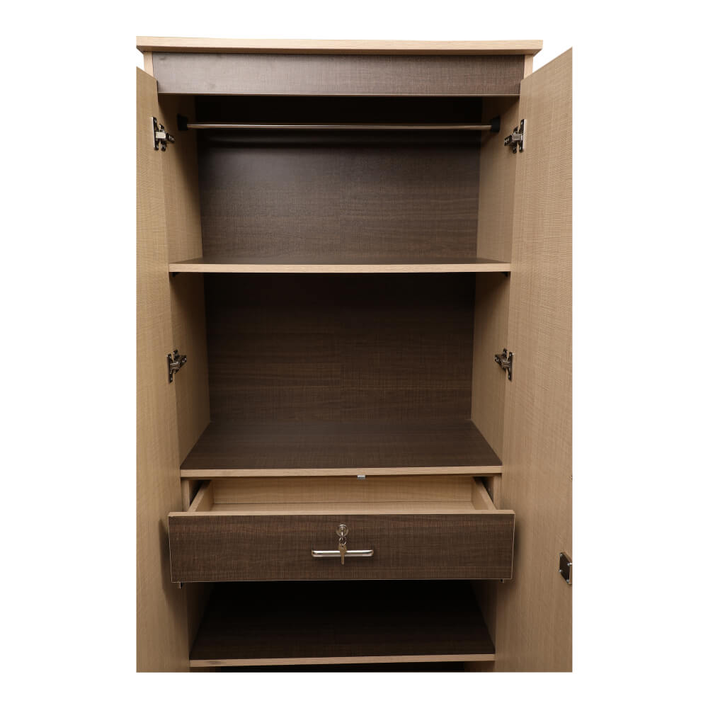 Orange 2 door Wardrobe - Wardrobe in Chennai | JFA Furniture