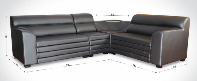 KOUCH CORNER SOFA SET - Buy Fabric Sofa Set | JFA.IN